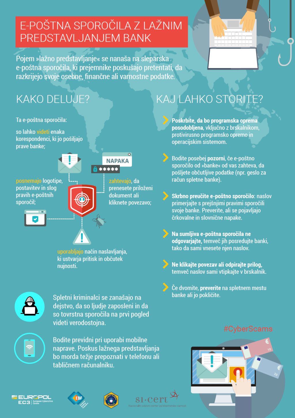 Policija - Sedem vrst spletnih finančnih prevar, ki jim uporabniki ...